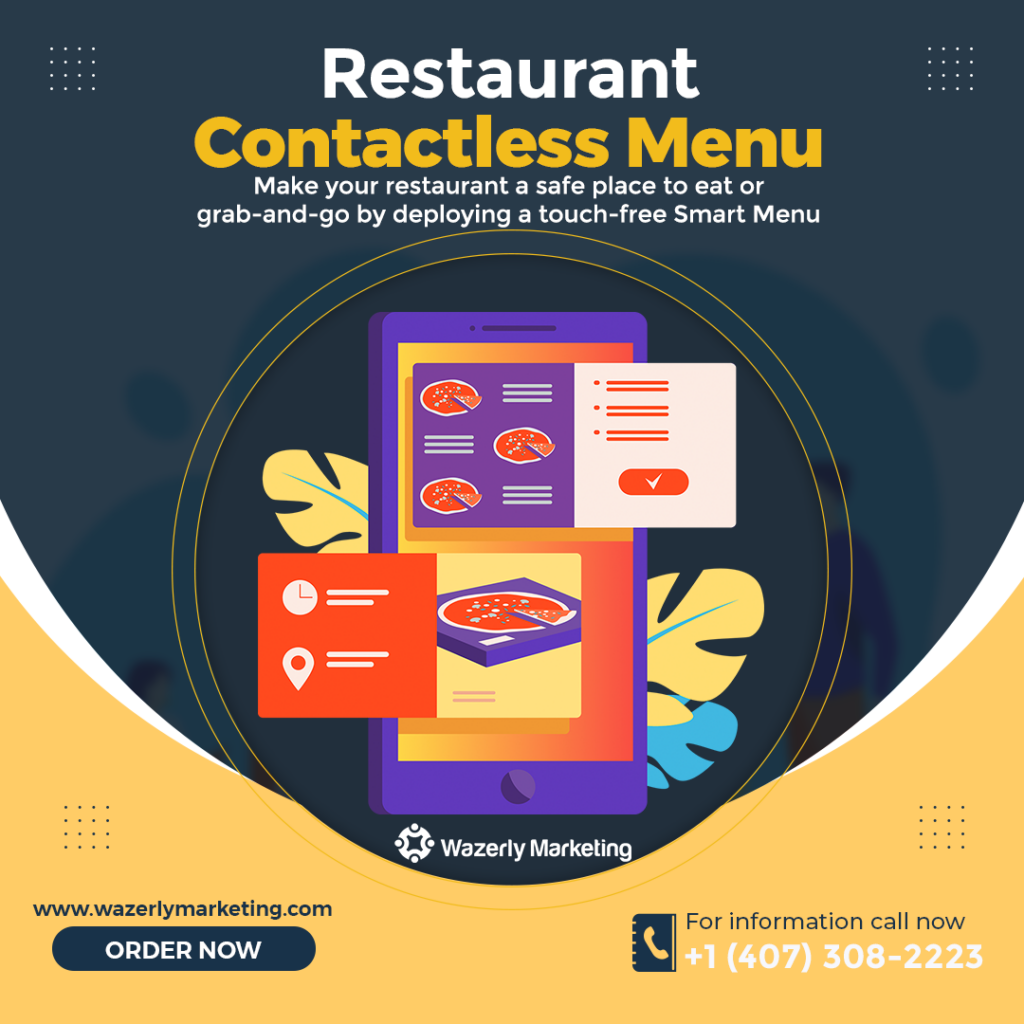 Restaurant Contactless Menu – Wazerly Marketing